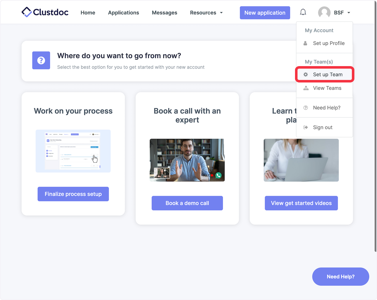 How to Set Up Webhook in Clustdoc? - OttoKit