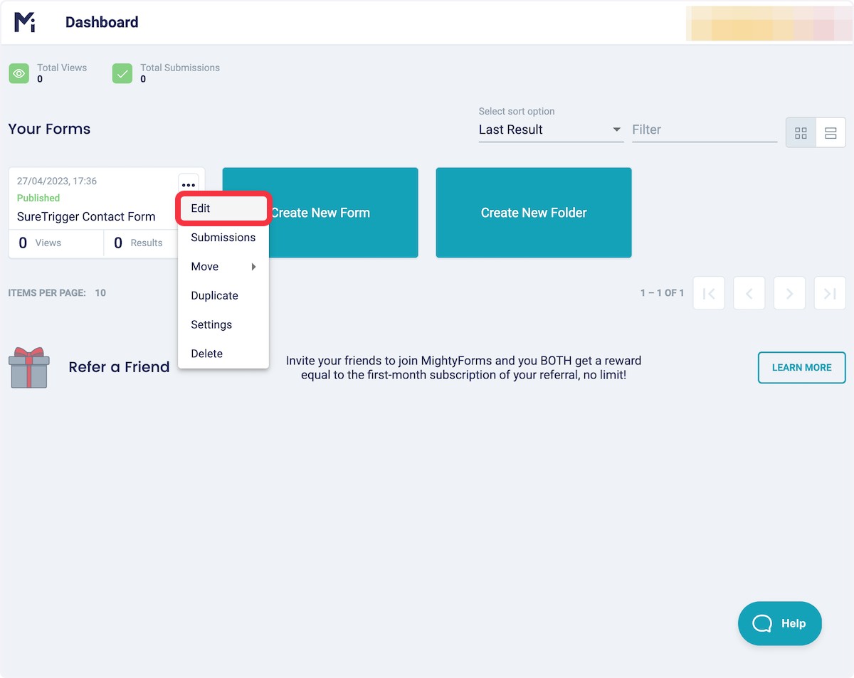 How To Set Up Webhook in MightyForms? - OttoKit