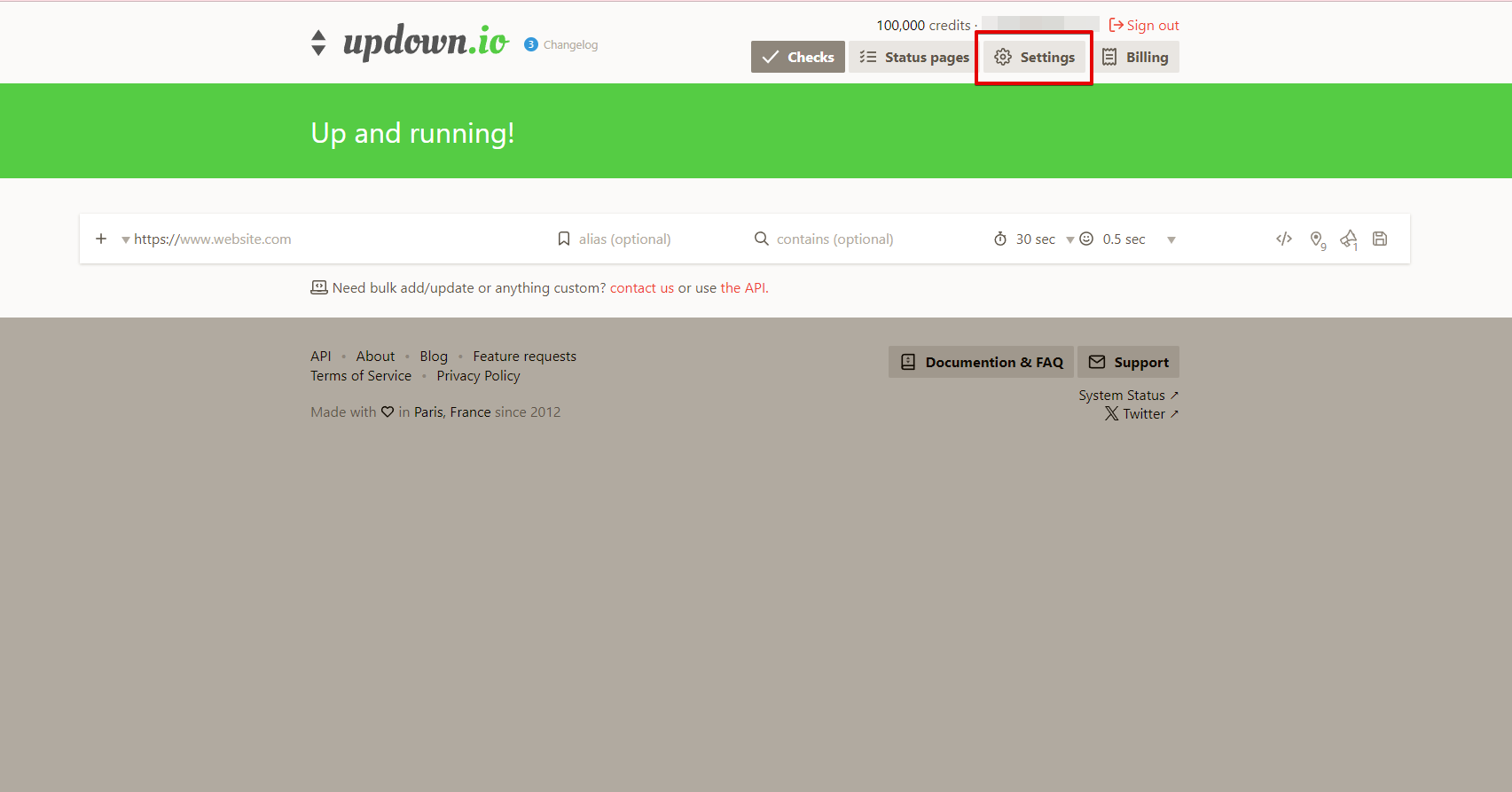 How to Set up Webhooks in Updown.io - OttoKit